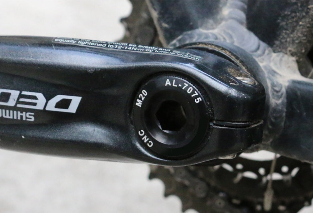 Bicycle Crank Arm Bolts Crankset Screws Cap - M20, for Shimano XT XTR ...