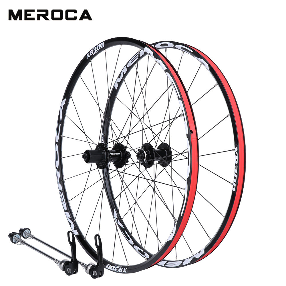 Mountain Bike Wheel Set - 27.5, Quick release, Front 2 Rear 5 Bearings ...
