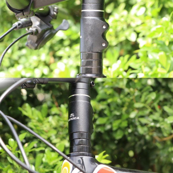 MEROCA Bicycle Fork Stem Extender Handlebar Risers - 28.6mm x 210mm ...