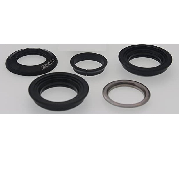 Neco Headset H148- 1-1/8" Semi-Integrated Threadless Headset w/ Ø44 St ...