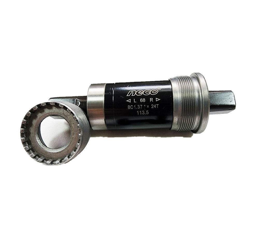 Bicycle Bottom Bracket - Neco B910 68mm BC1.37 * 24T 119mm JIS Square ...