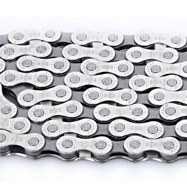 Shimano Bike Chain - CN-HG71, 7/8 Speeds, 108 Links, Silver grey ...