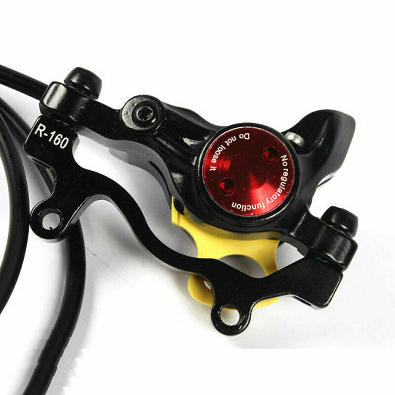 ZOOM MTB Bicycle Hydraulic Disc Brake set with power-cut sensors - Fro ...
